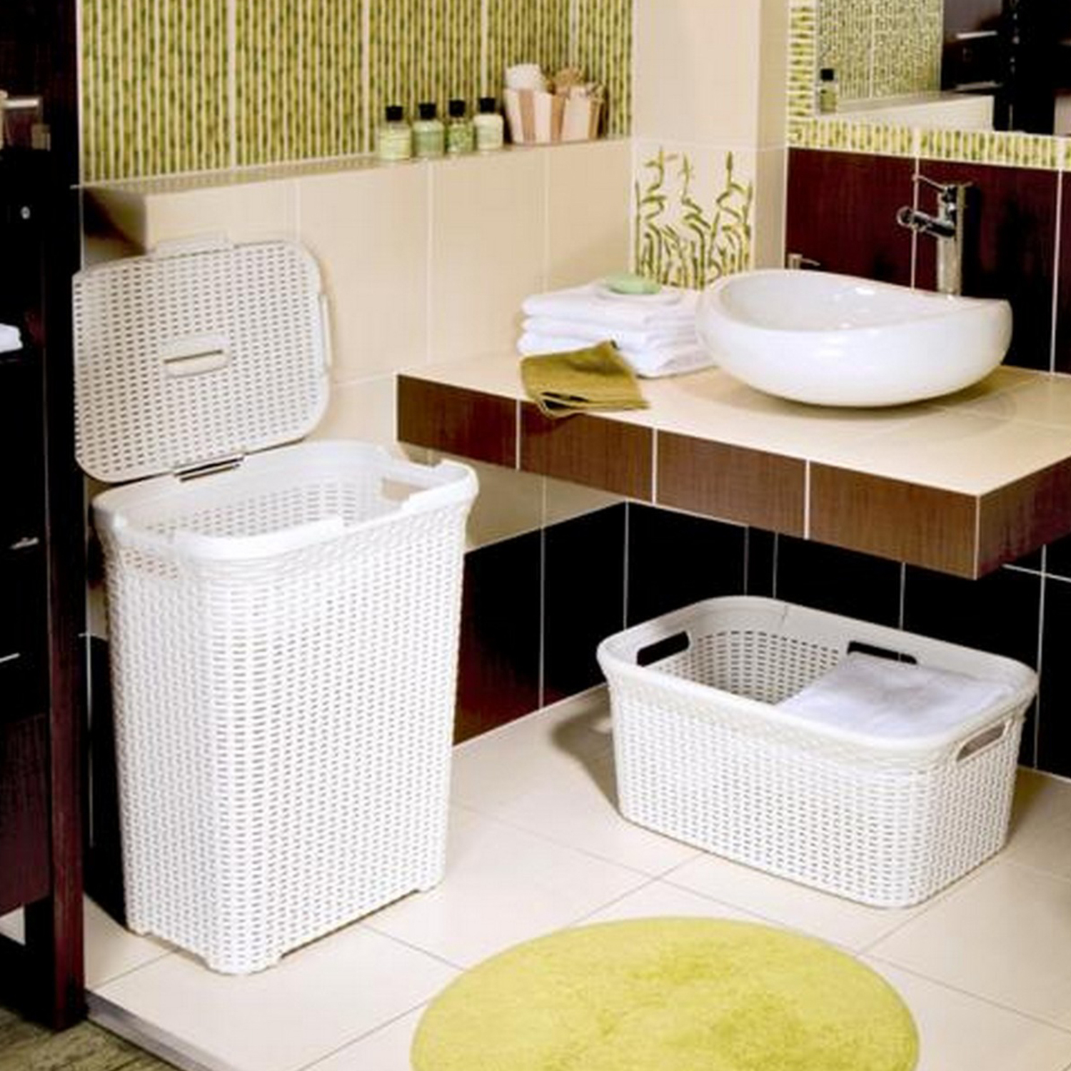 Curver Style Laundry Storage Basket 45 Litre
