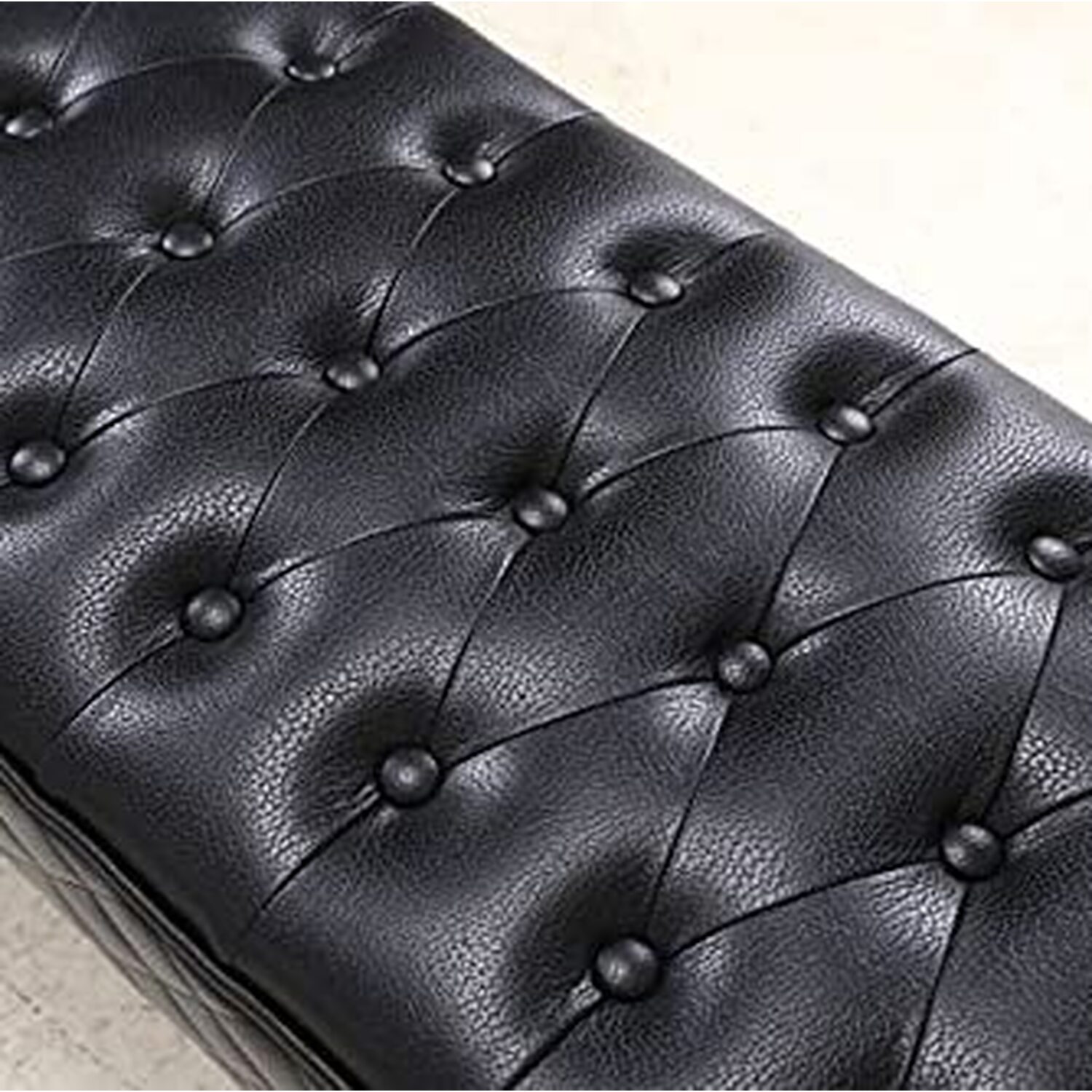 Rebecca Leather Aire Bench 155cm