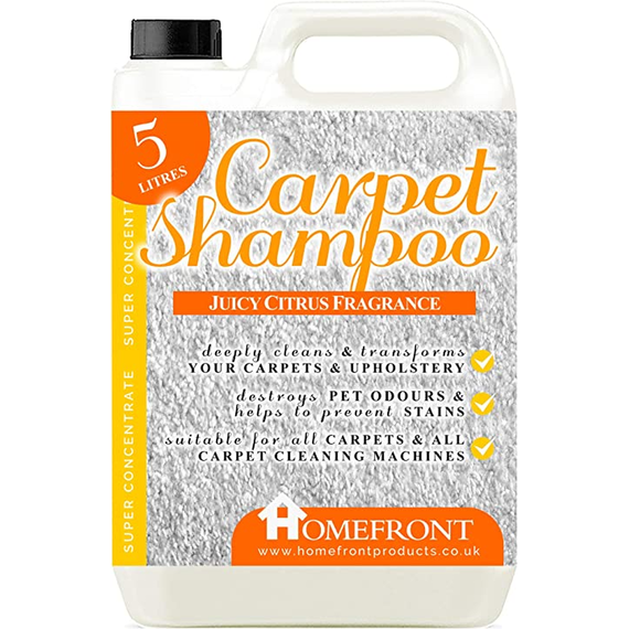 Citrus Carpet Shampoo Deeply Cleans to Remove Stains and Odours