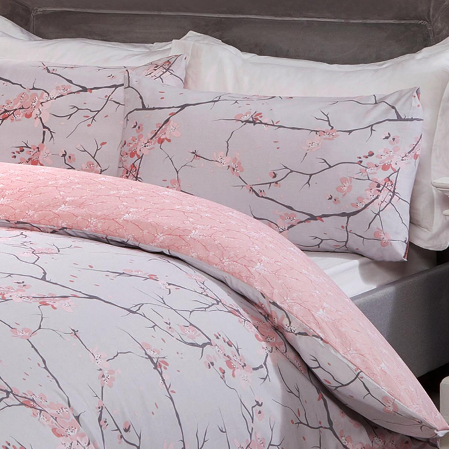 Dreamscene Spring Blossoms Print Duvet Cover Bedding Set