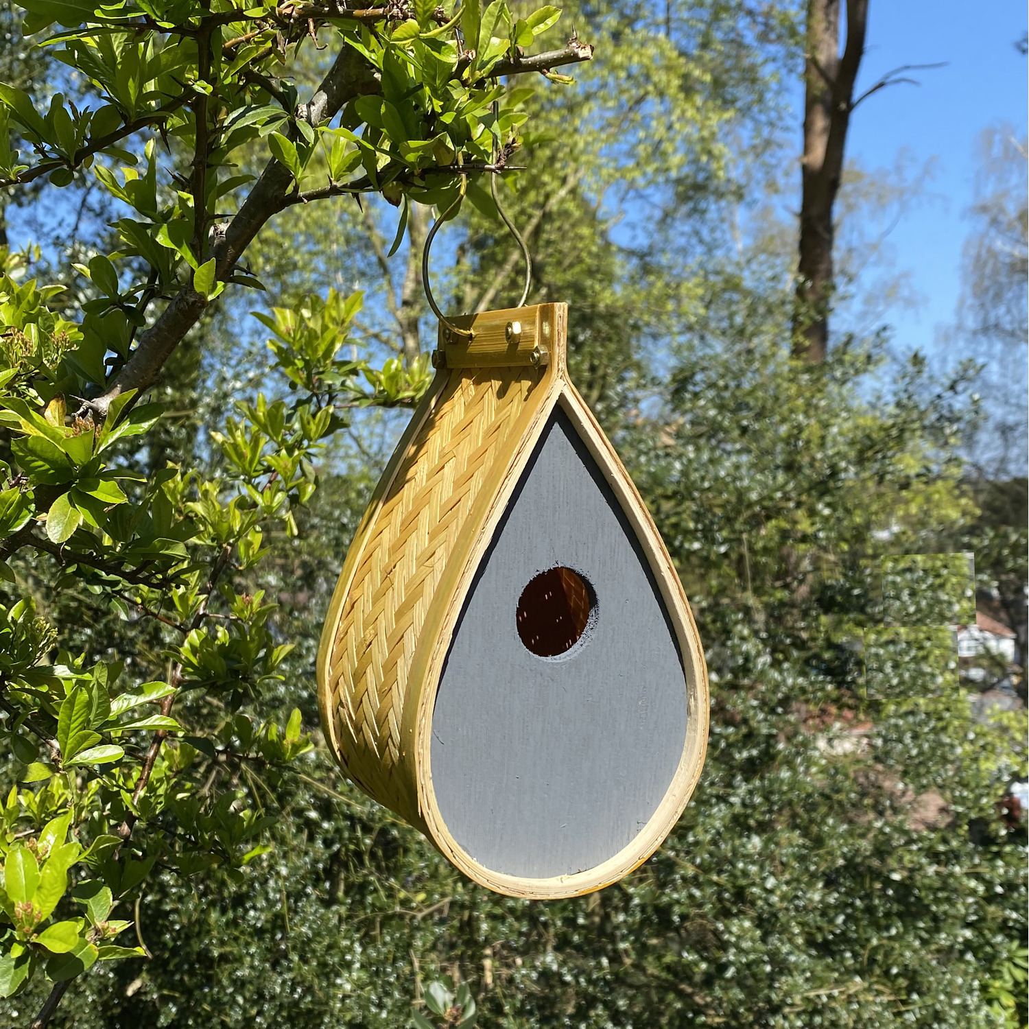 Hanging Bird Nest, Insect and Butterfly House and Bird Roost Habit Pack