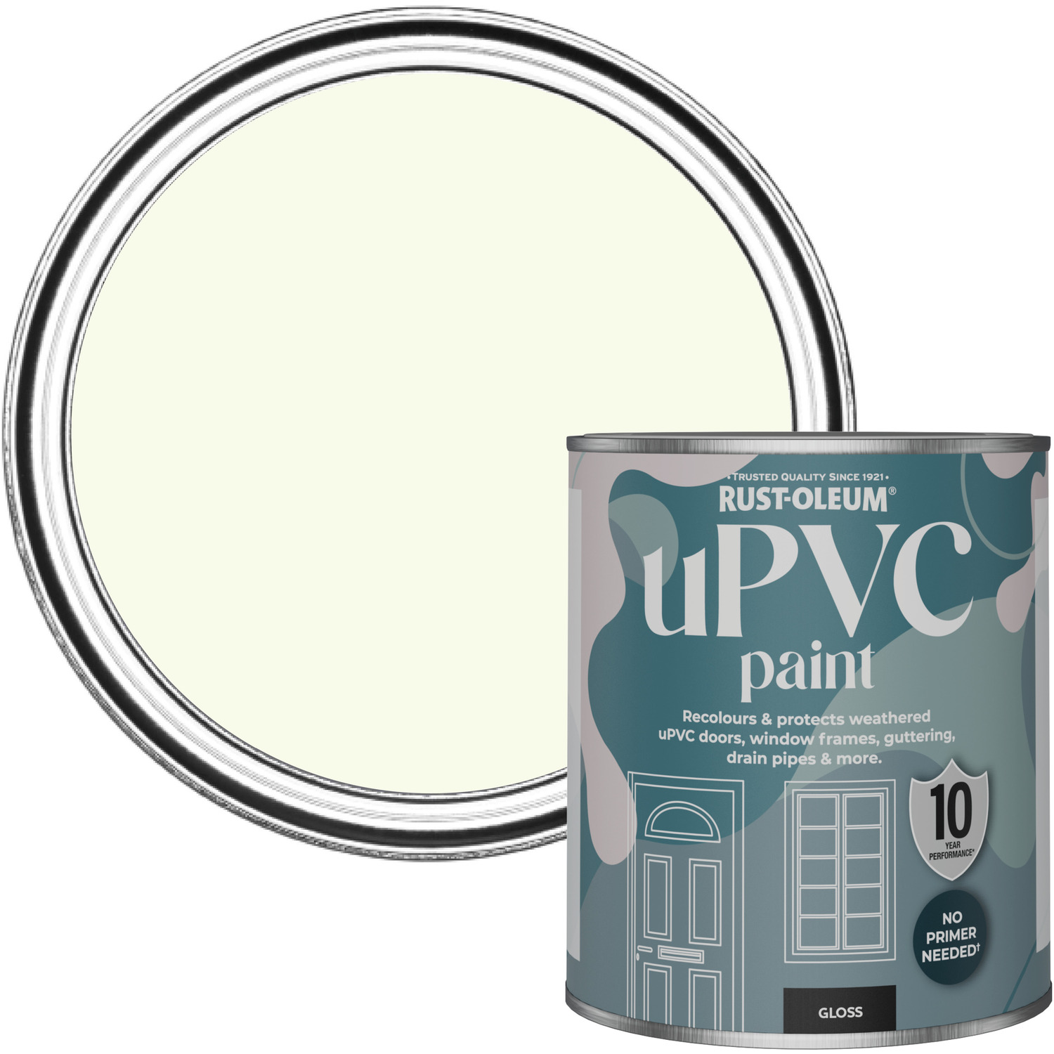 Rust-Oleum UPVC Paint in Gloss Finish - Apple Blossom 750ml