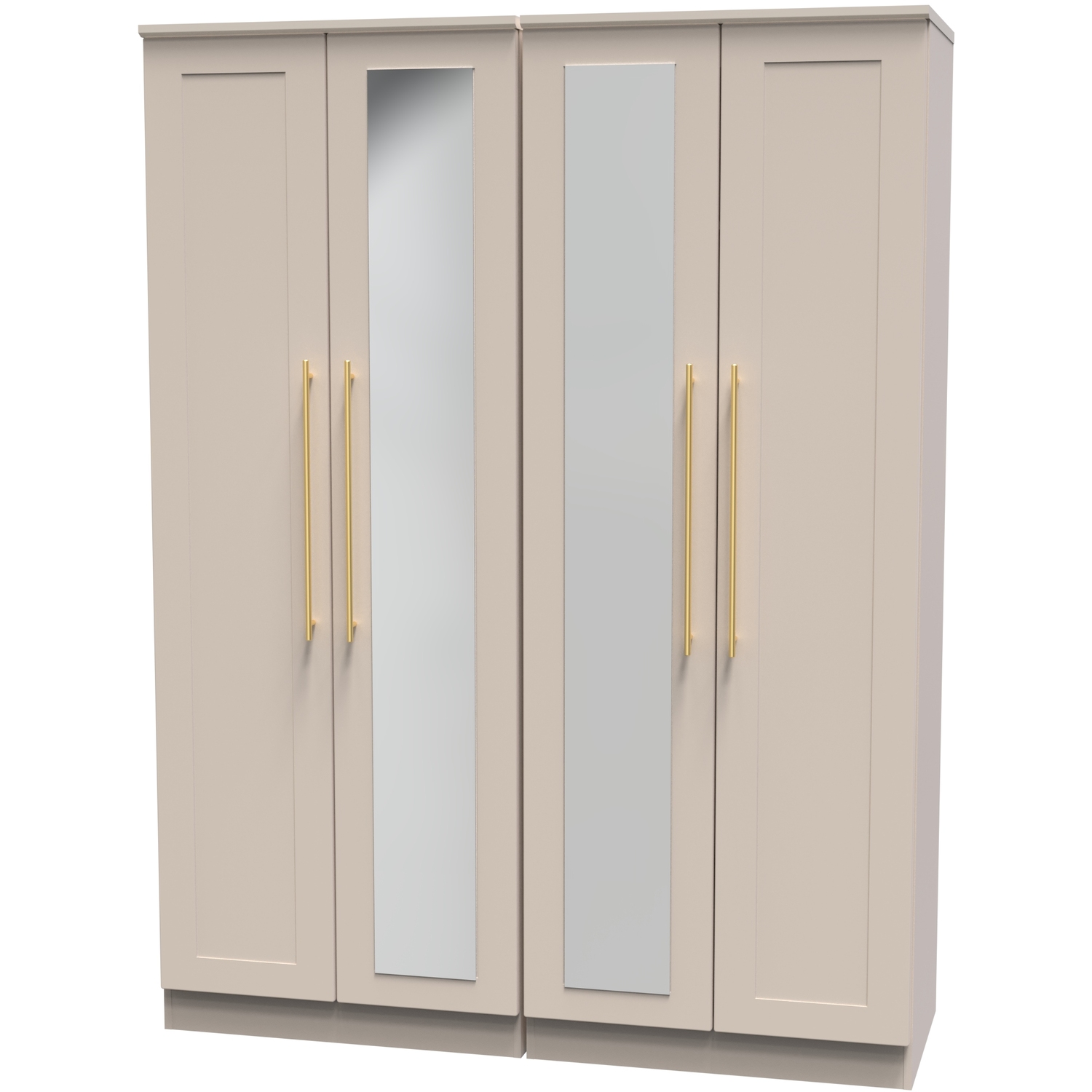 Haworth Ready Assembled Tall 4 Door Wardrobe