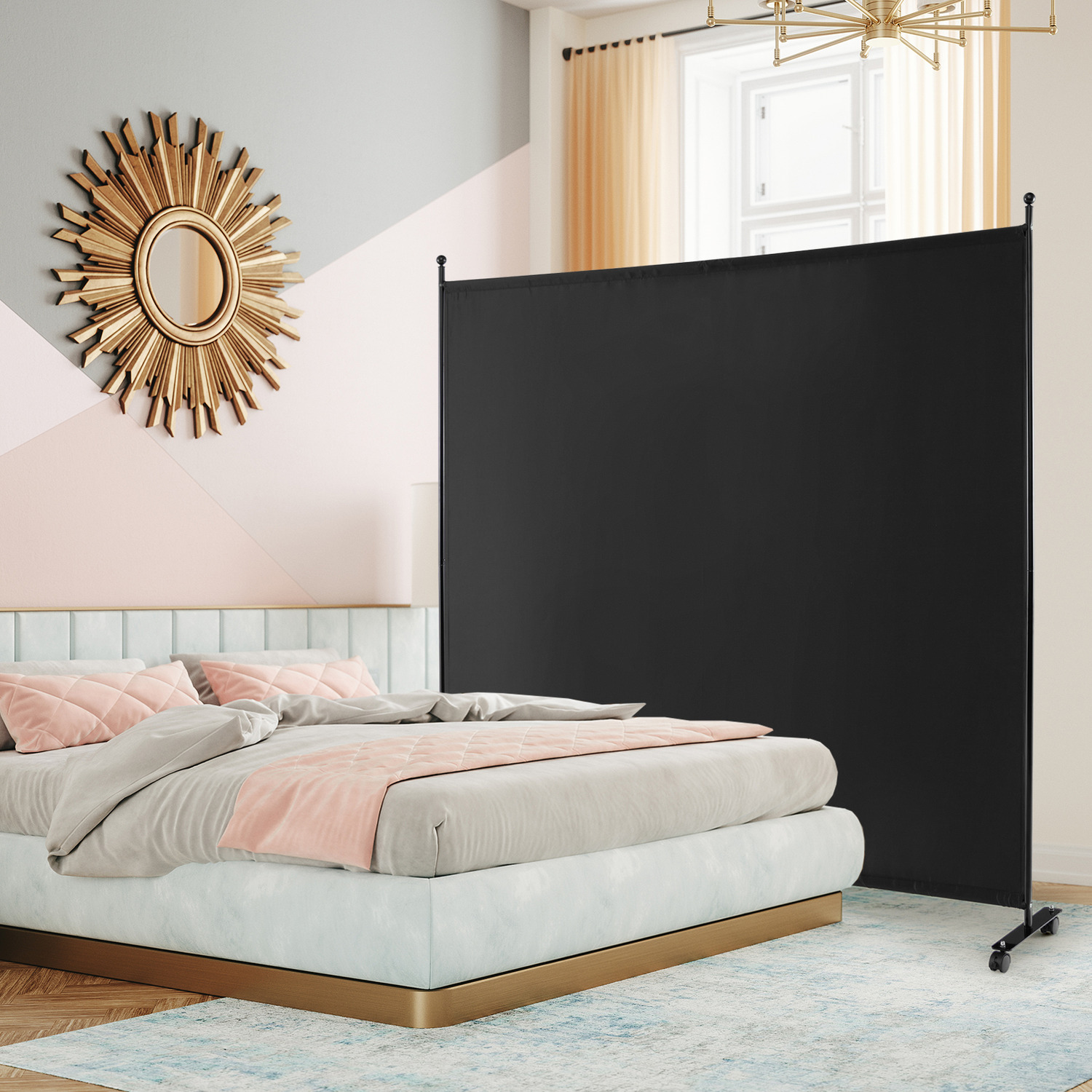 Single Panel Room Divider Privacy Screen