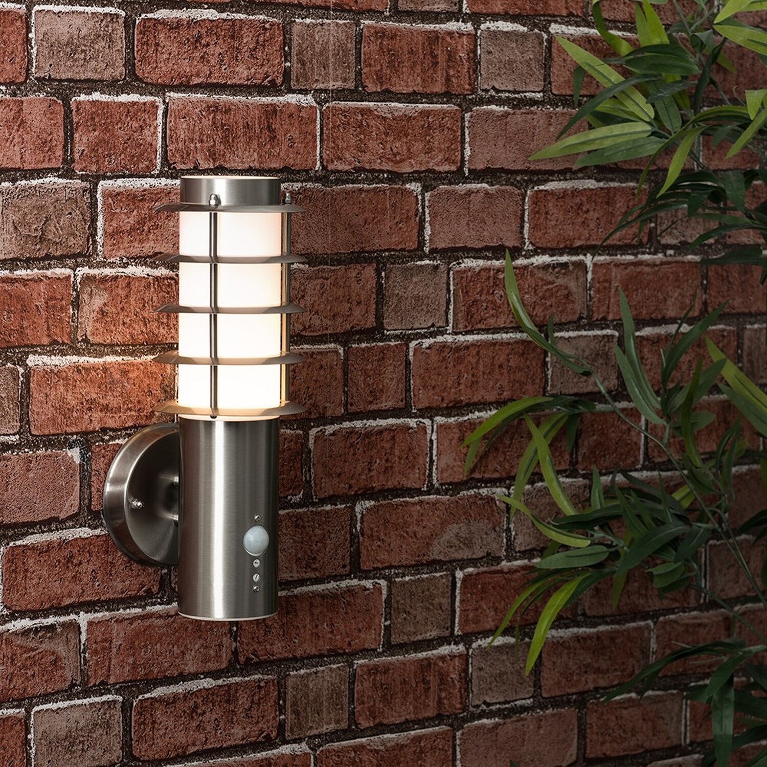 Wharf Silver Outdoor Wall Lantern
