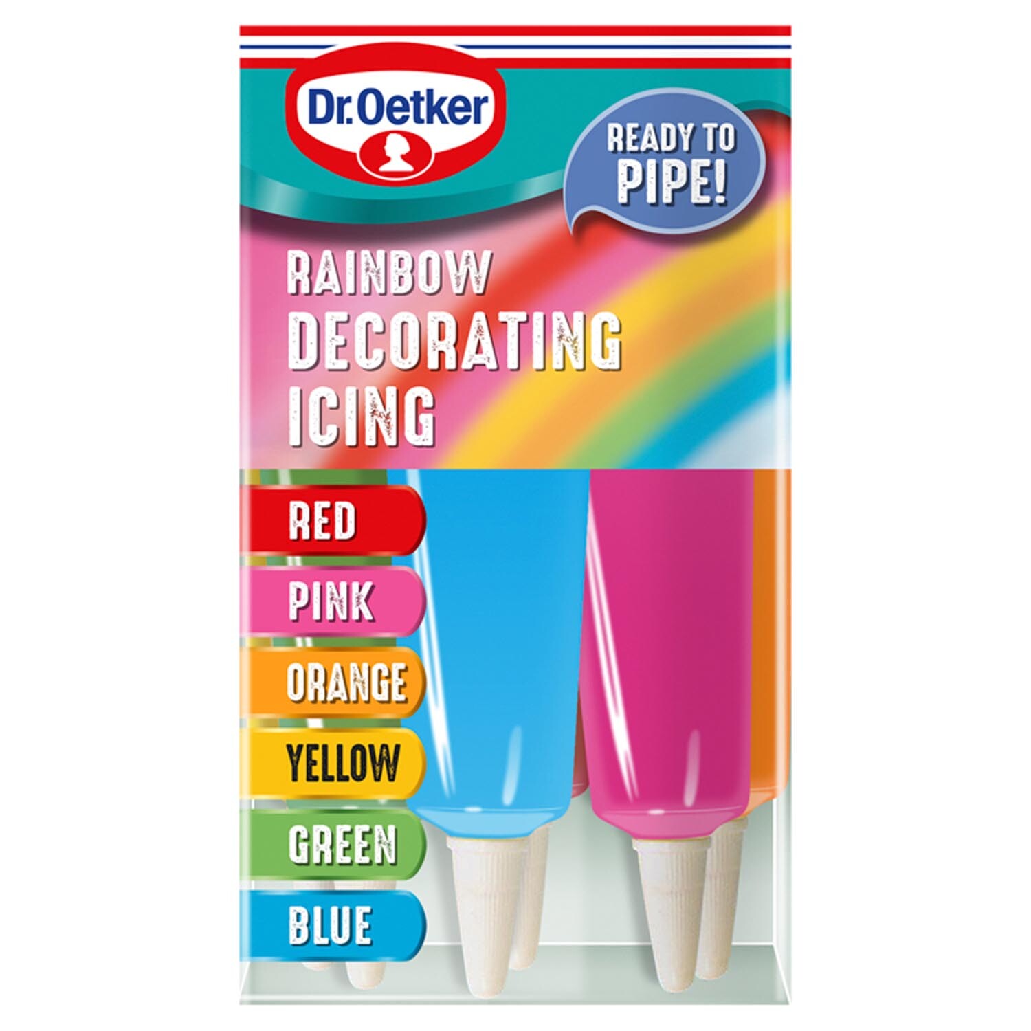 Dr. Oetker Rainbow Decorating Icing
