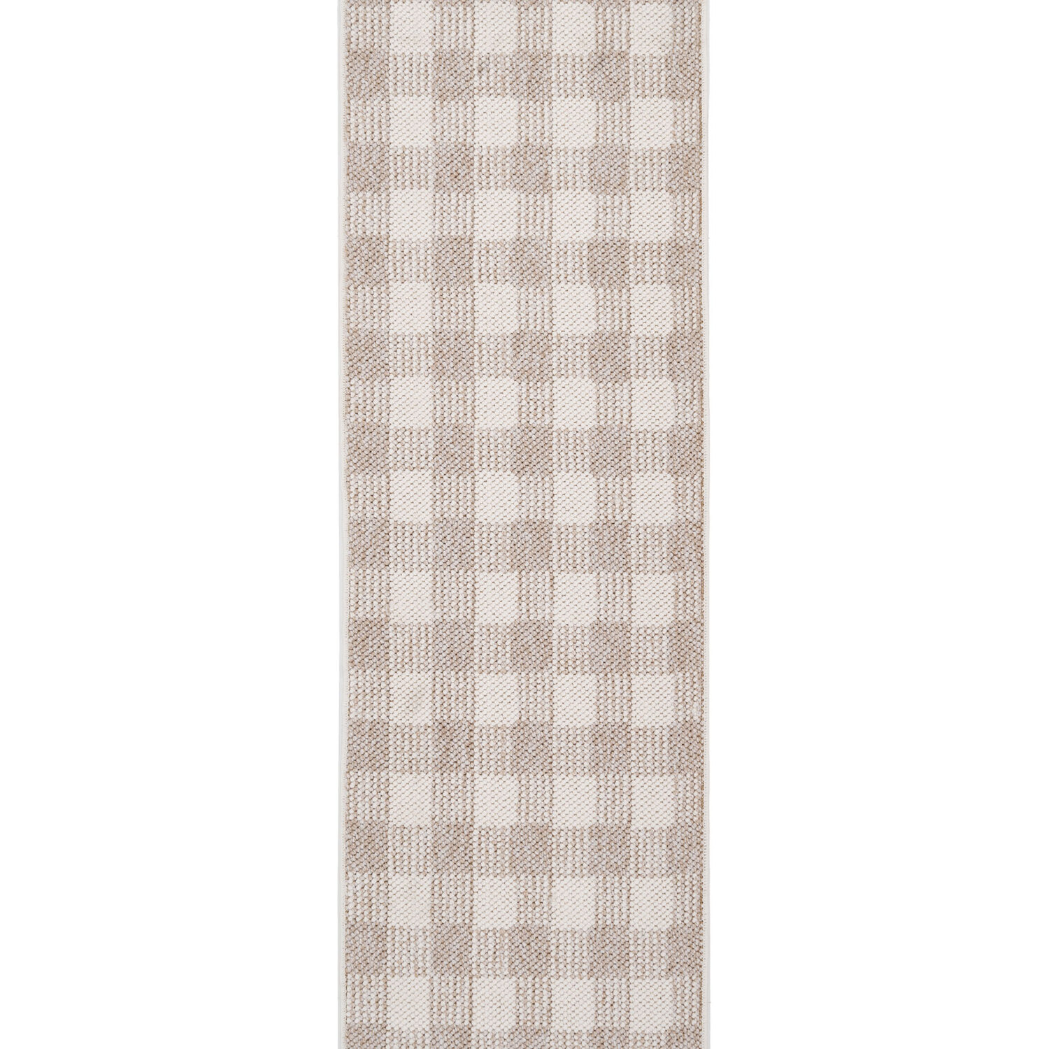 Check Looped Pile Area Rug