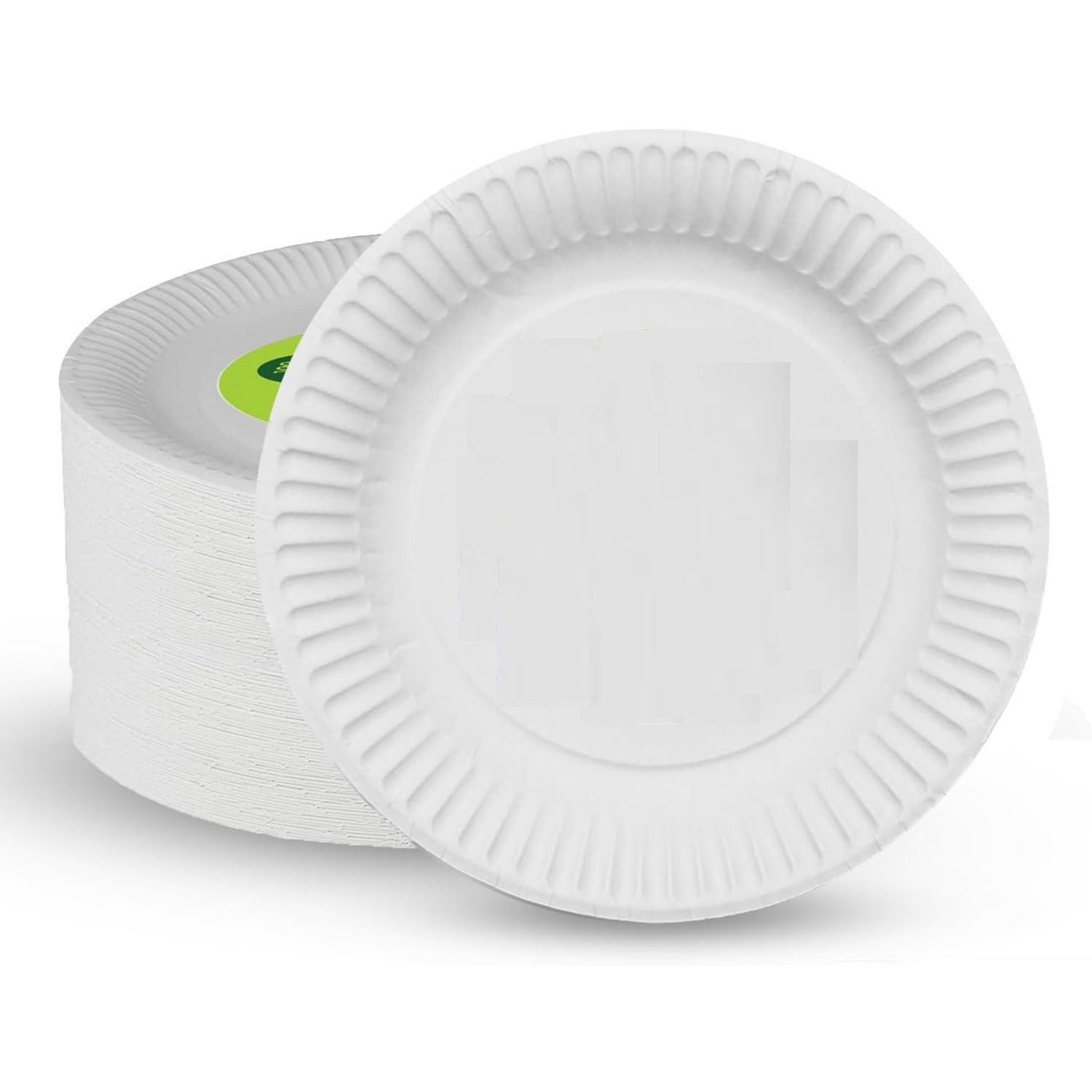 7 inch Disposable Party Plates White Paper Plates