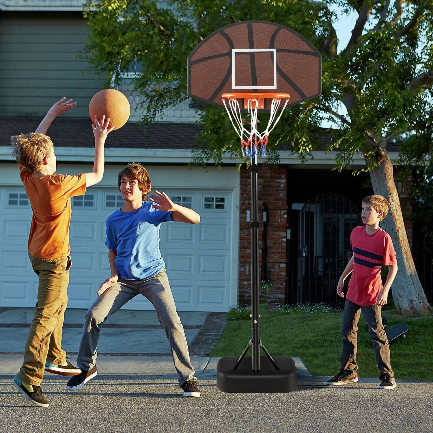 Height Adjustable Basketball Stand