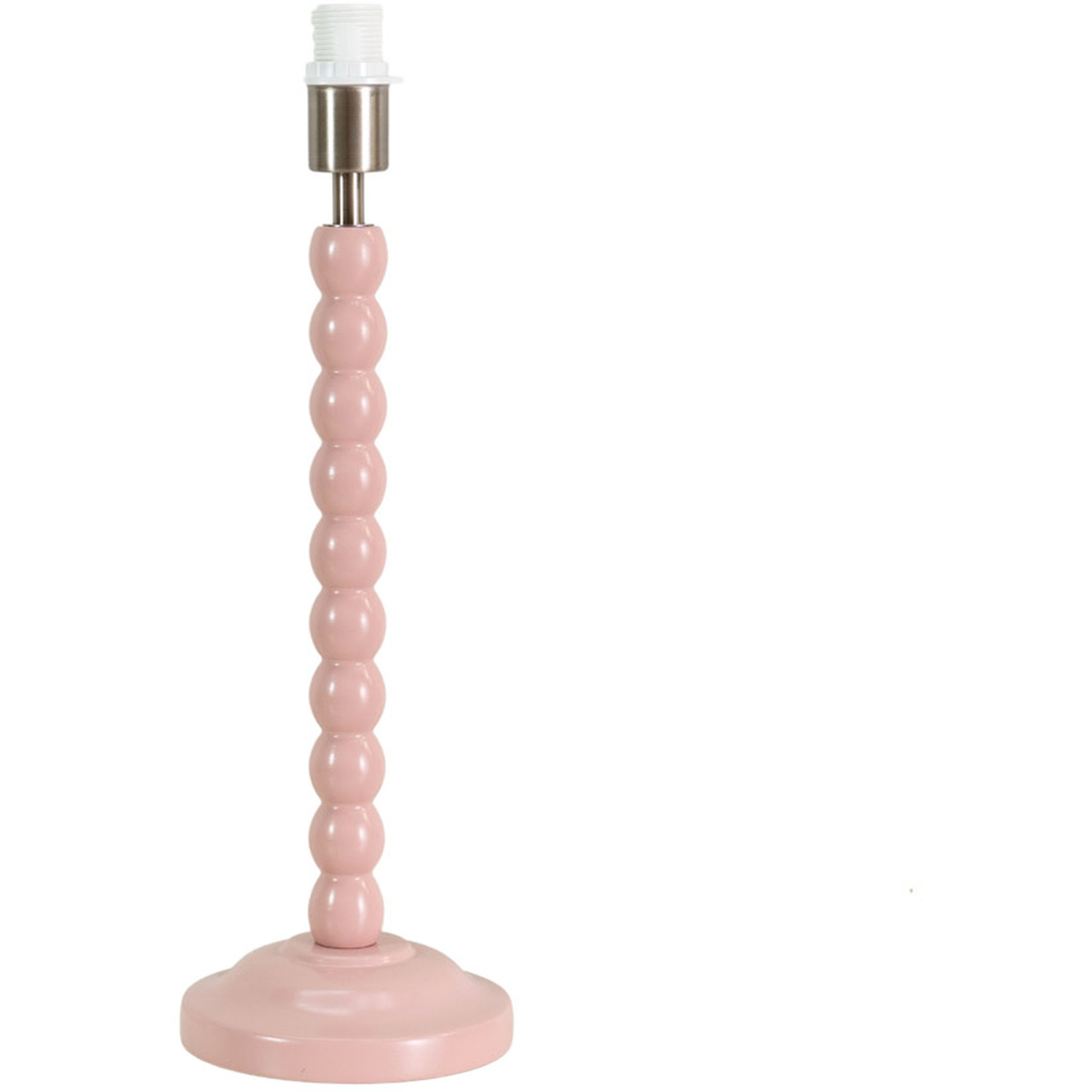 Bobbins Painted Rose Pink Table Lamp Base Light