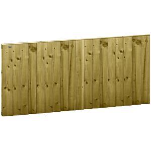 Premier Flat Top Feather Edge Fully Framed Garden Fence Panels