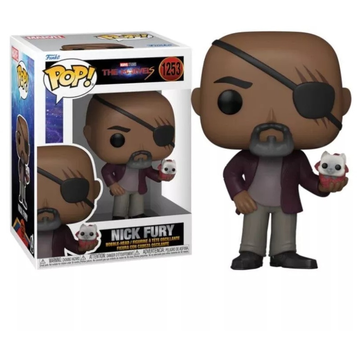 Funko Pop Movies The Marvels Nick Fury