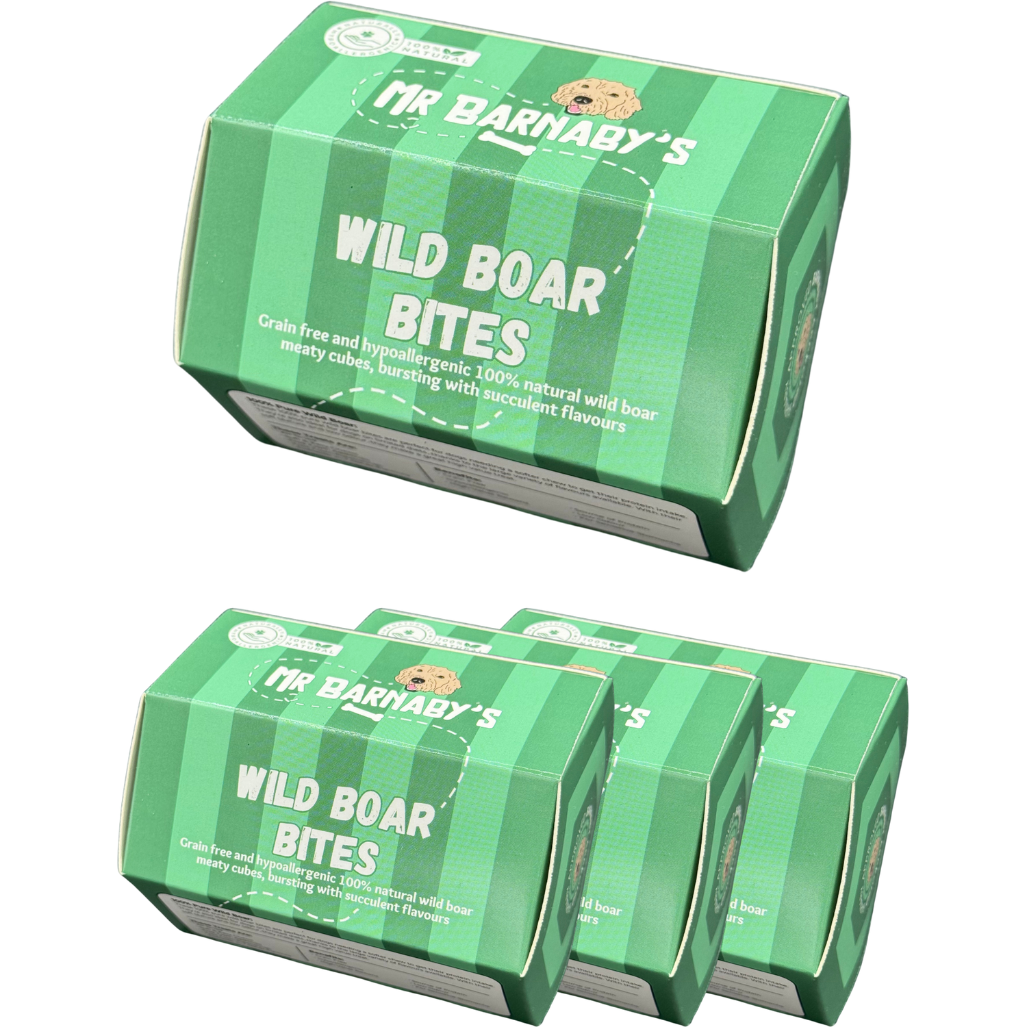 Mr Barnaby's Wild Boar Bites Dog Treats
