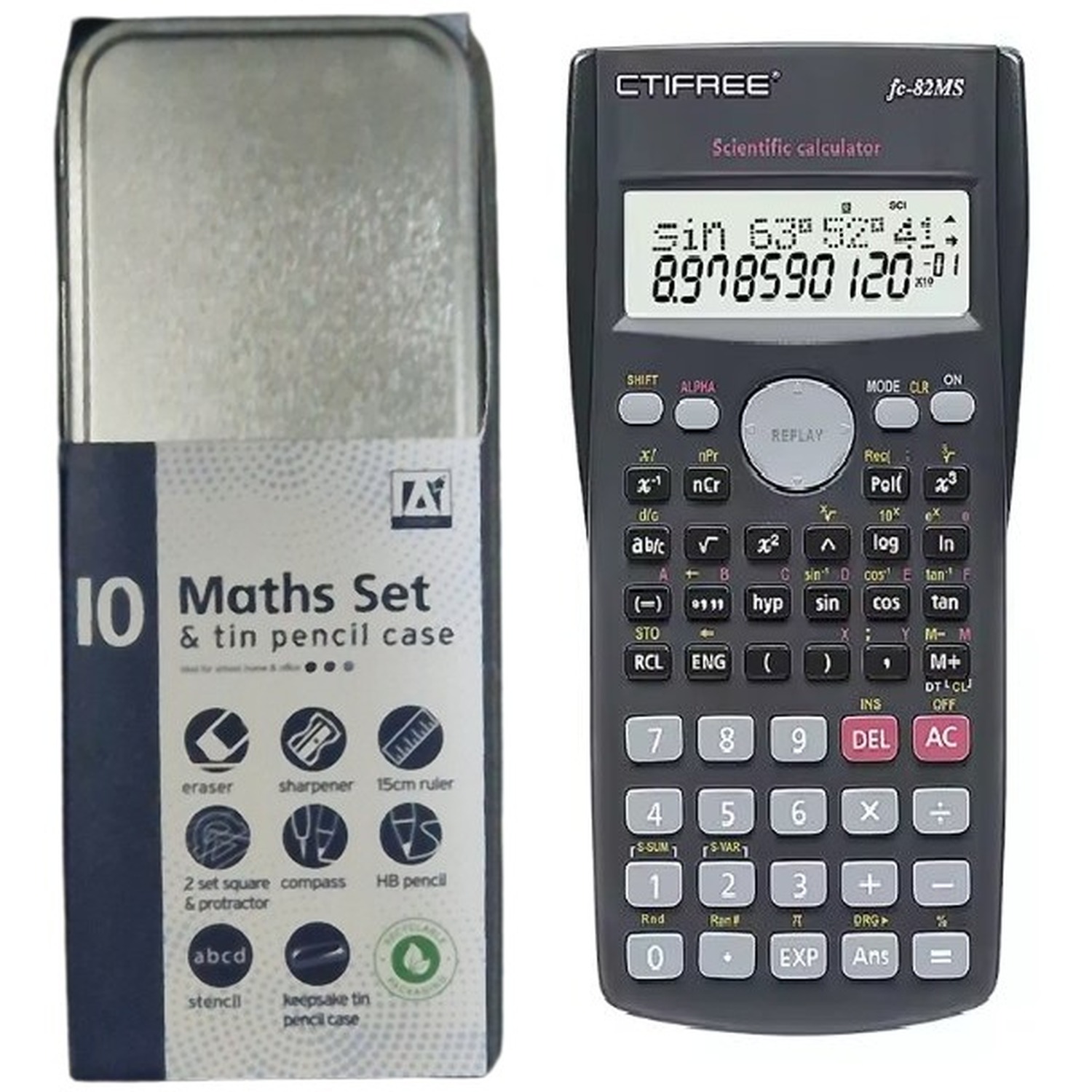 Maths set for secondary school kids