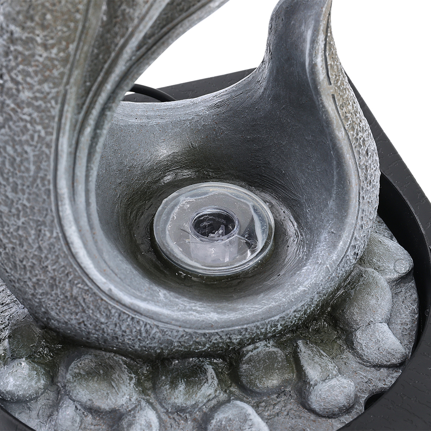 Orchid Finger Shaped LED Water Feature with Fountain Design