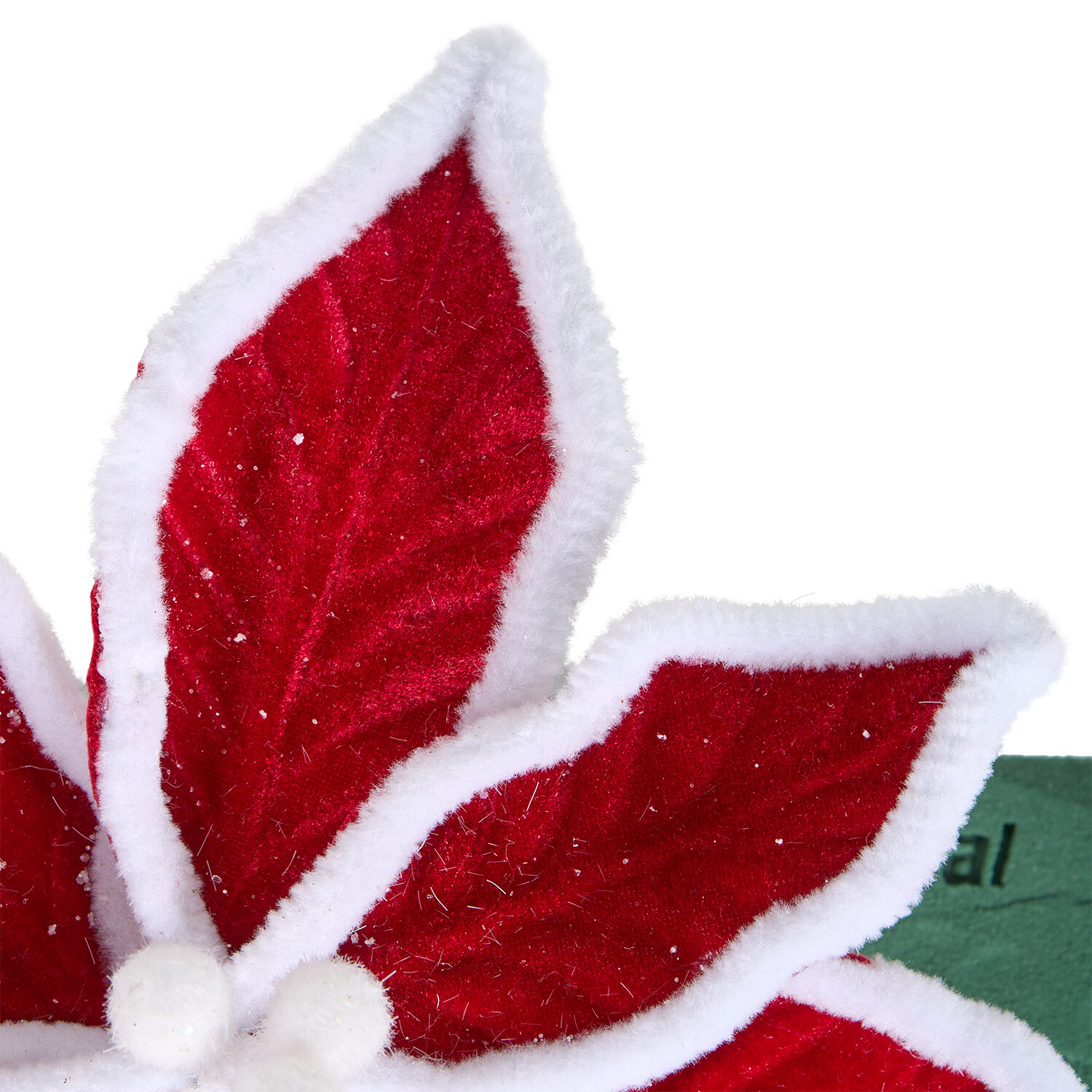 Red and White Flower Pick