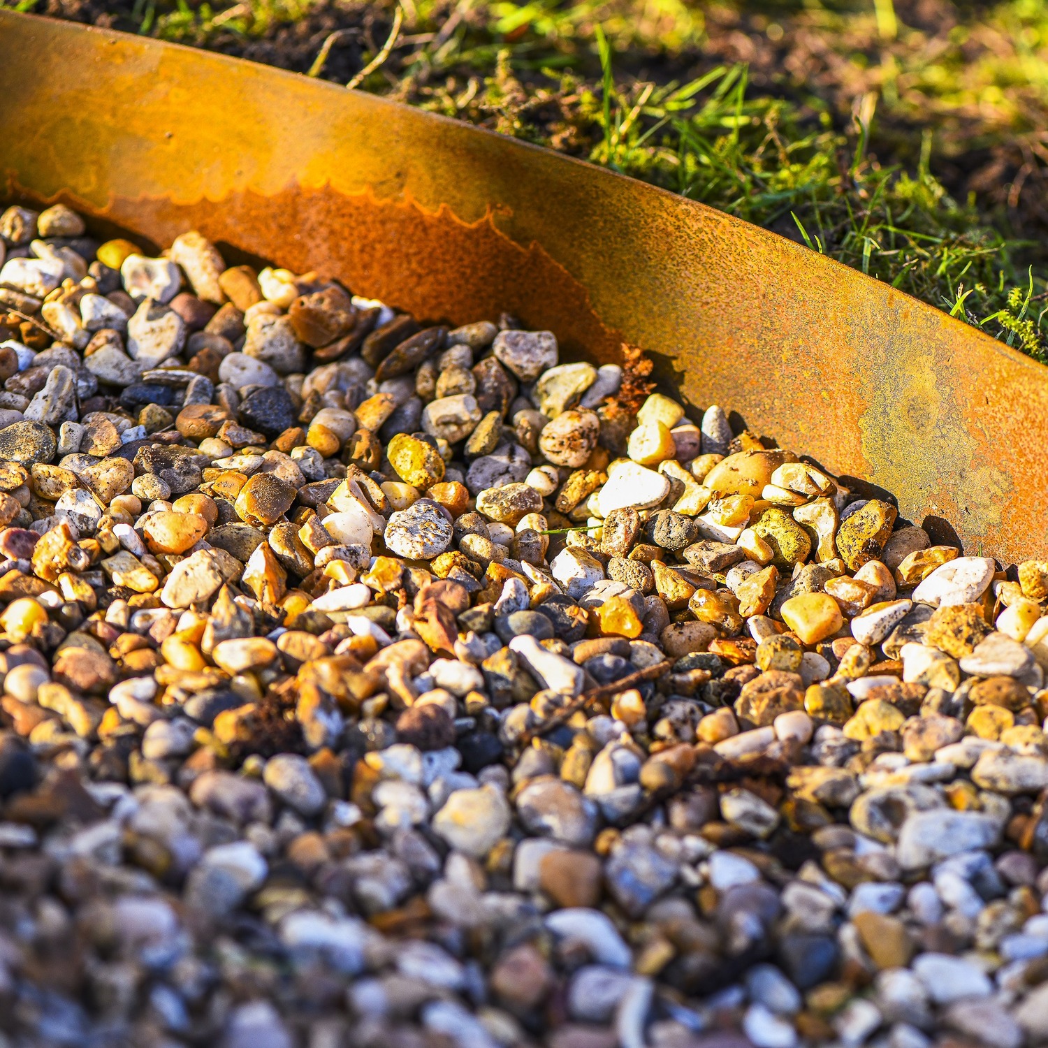 Heavy Duty Metal Border Circular Border Edging