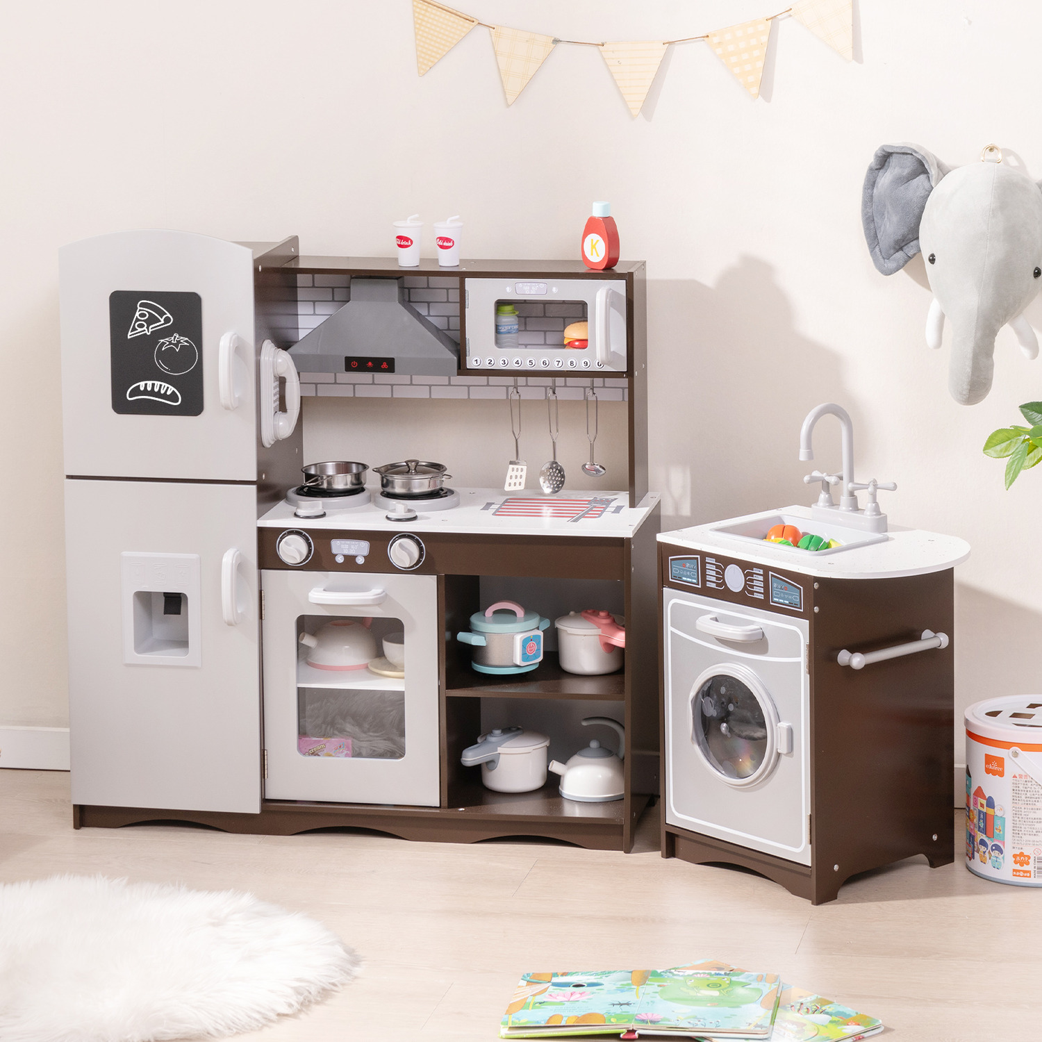 Modular Chef Pretend Kitchen Toy Set
