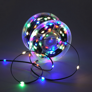 SnowTime LED Copper Wire PVC Sleeved Lights On Reel