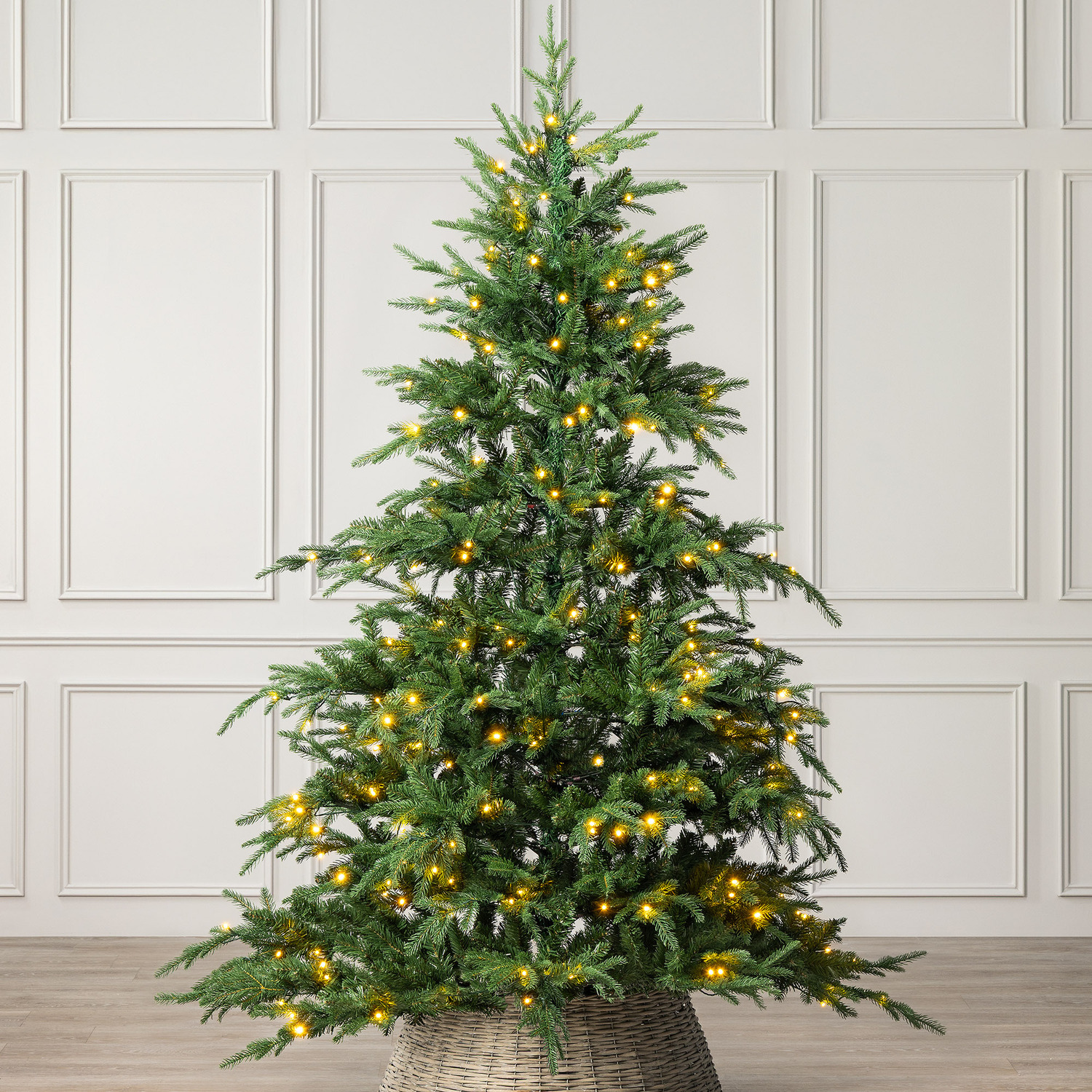 Pre-Lit Nordmann Fir Christmas Tree