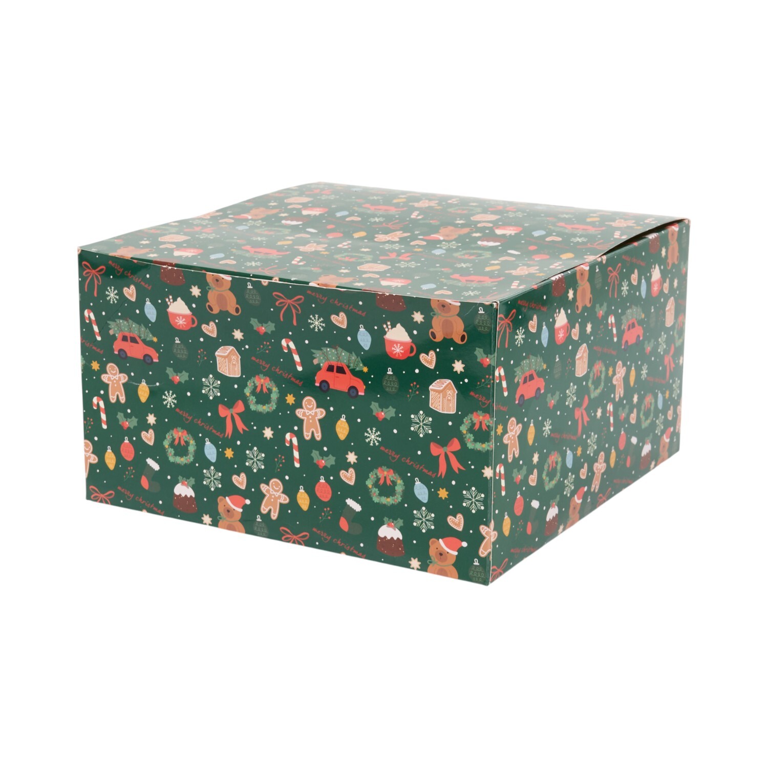 Christmas cake Board and Box Set