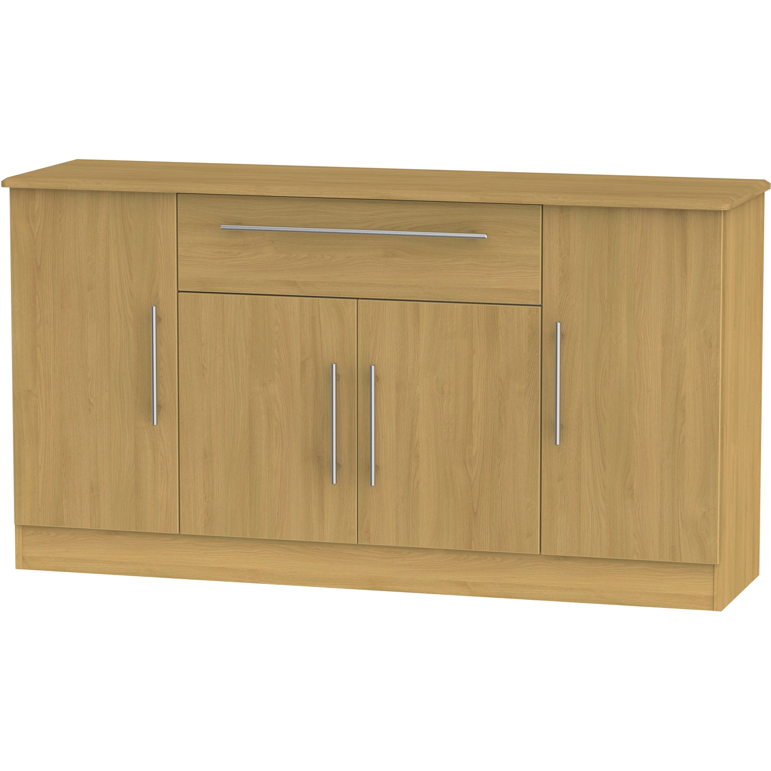 Sherwood Wide 4 Door 1 Drawer Unit