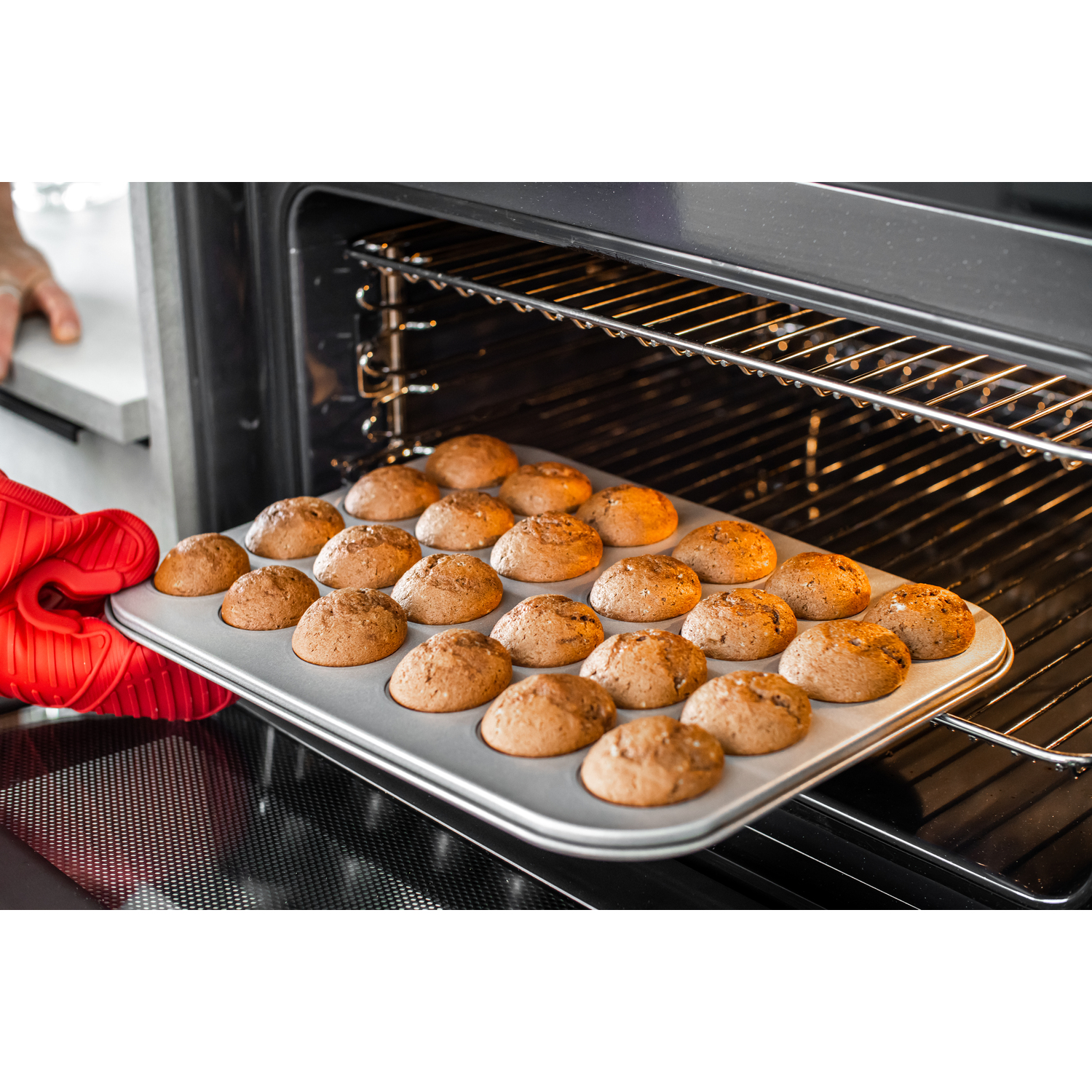 KitchenCraft Non-Stick Mini Twenty Four Hole BakingTart Pan
