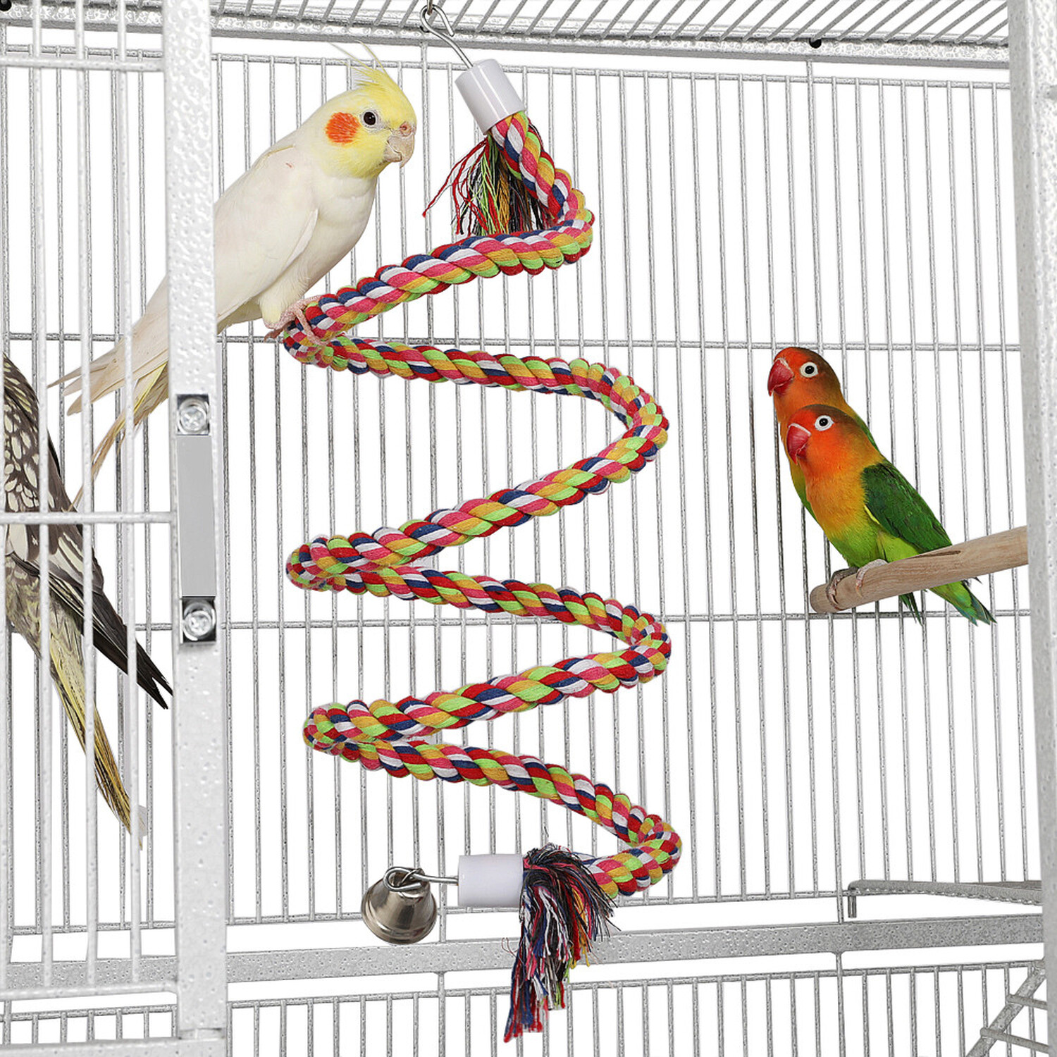 Extra Large Bird Cage with Detachable Stand