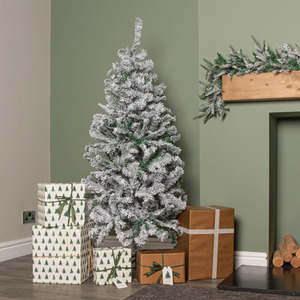 7ft Snow Flocked Christmas Tree