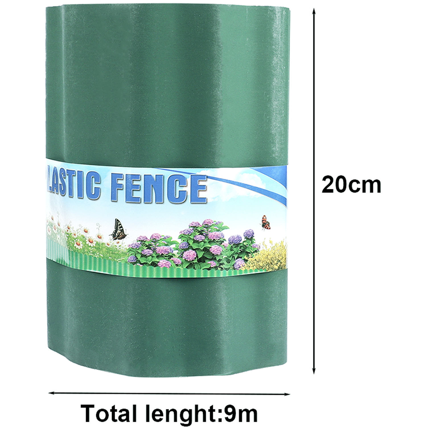 Wavy Garden Border Fence Garden Edging