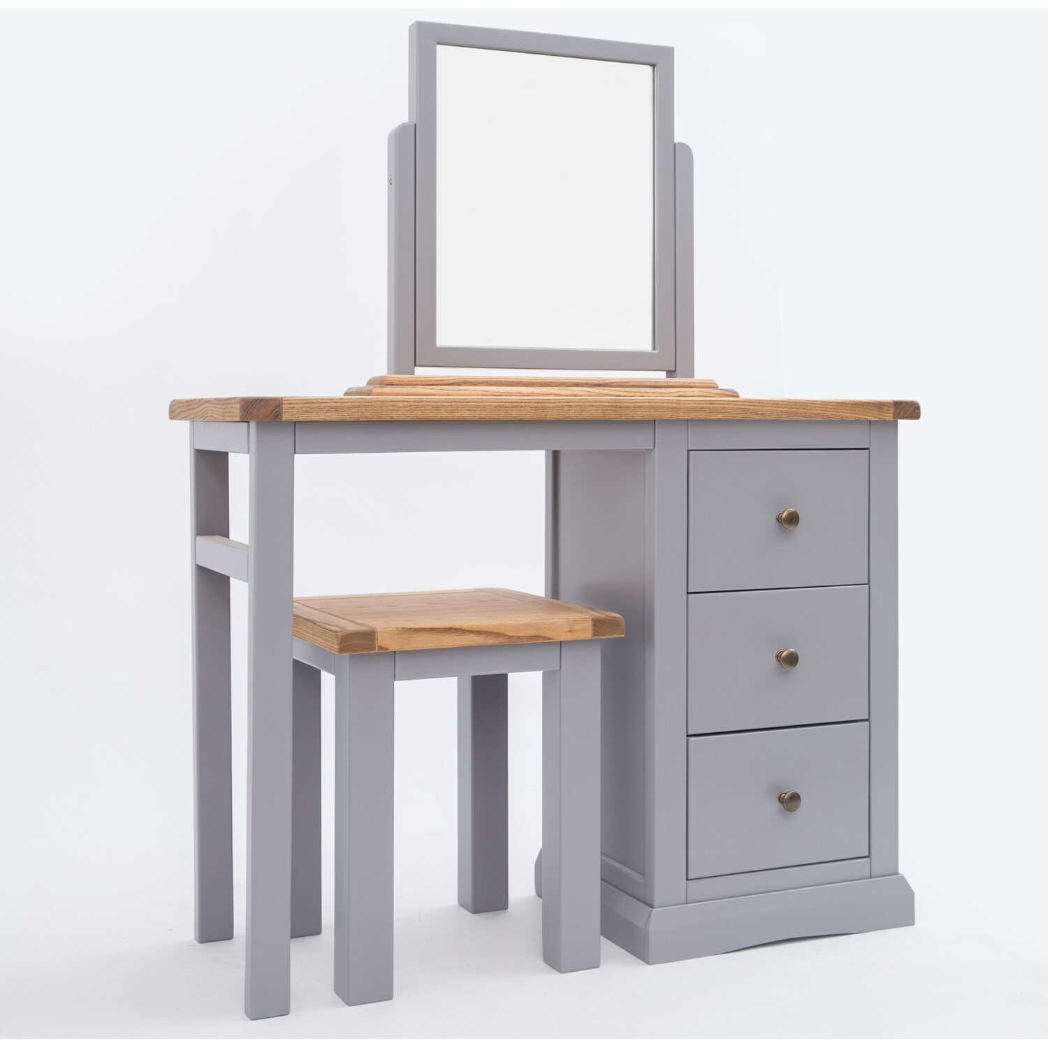 Rocca 3 Drawer Dressing Table Set