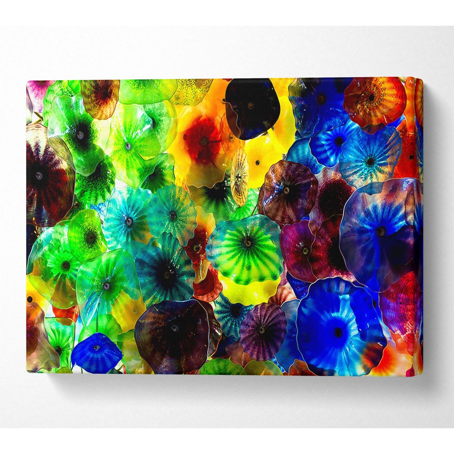 Rainbow Glass Canvas Print Wall Art