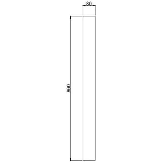 BELOFAY Grey Tinted Glass Baluster Decking Panel Rack Glass Stair Panels