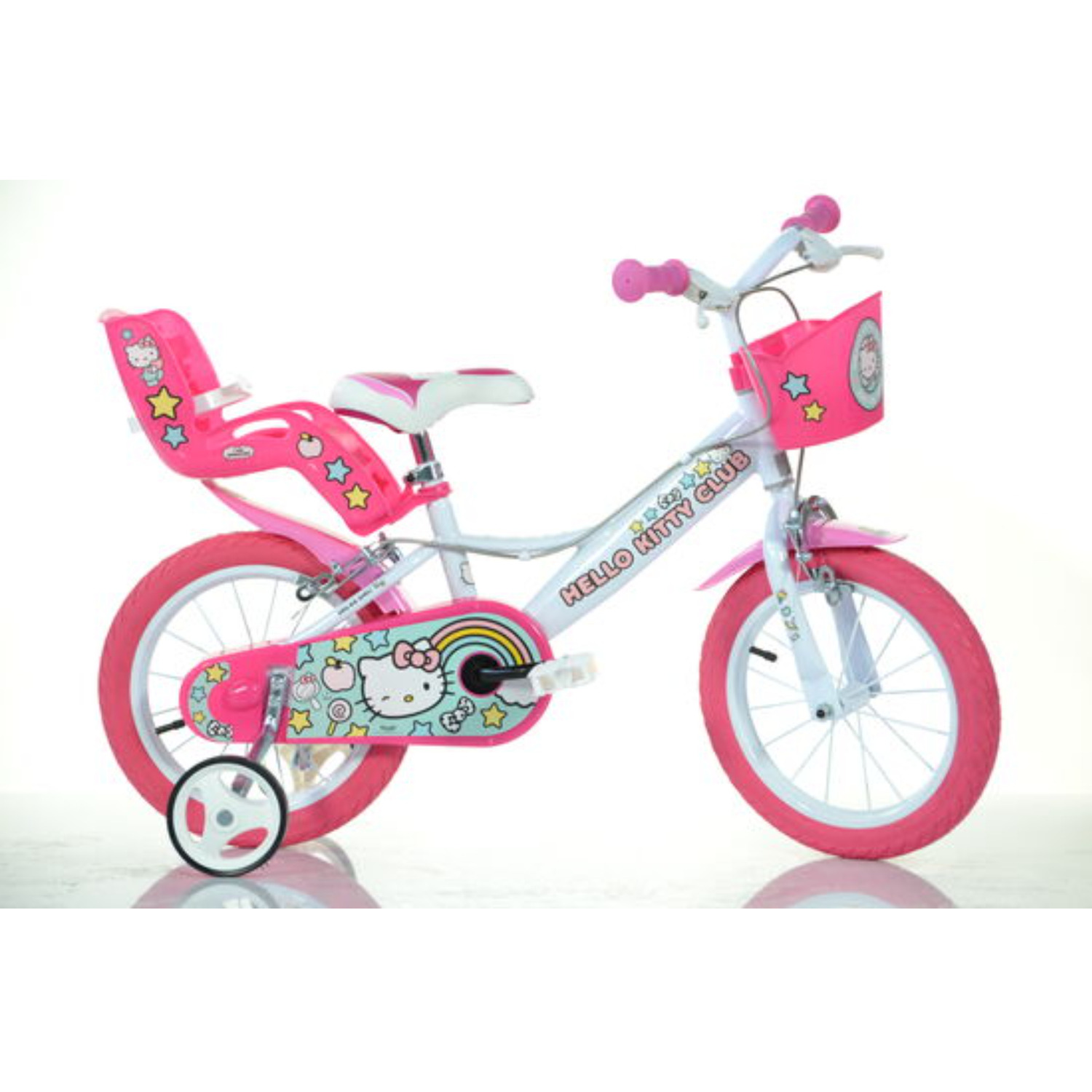 Dino Hello Kitty 14in Kids Bike
