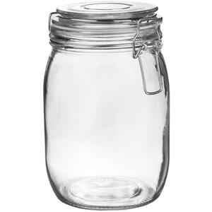1 Litre Glass Storage Jar