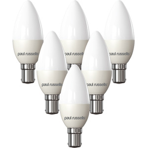 60W LED 6.5W Candle B15 Warm White Bulb