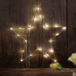 Hanging Metal LED Star Light