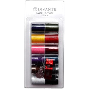 Pack of 12 Dark Threads