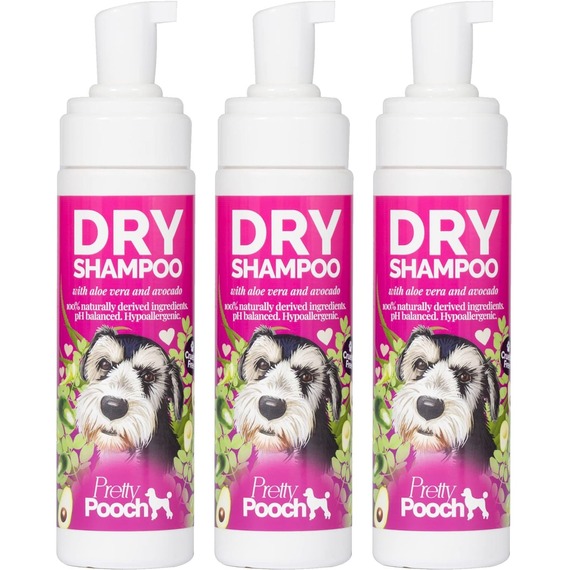 Pretty Pooch Dry Shampoo Mousse - Contains Aloe and Avocado