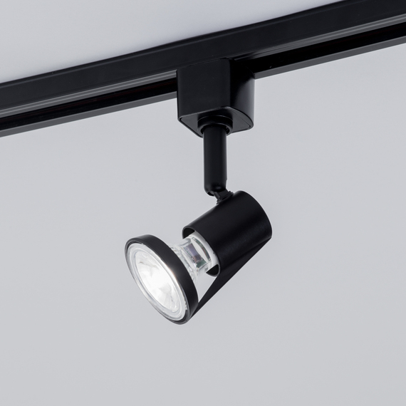 2m Track Light Kit with Harlem Spotlight Heads and LED Bulbs