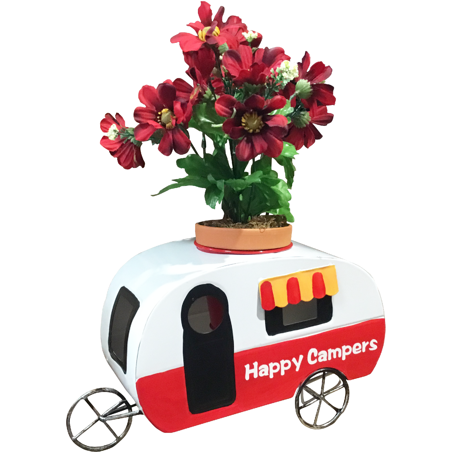 Camper Flowerpot