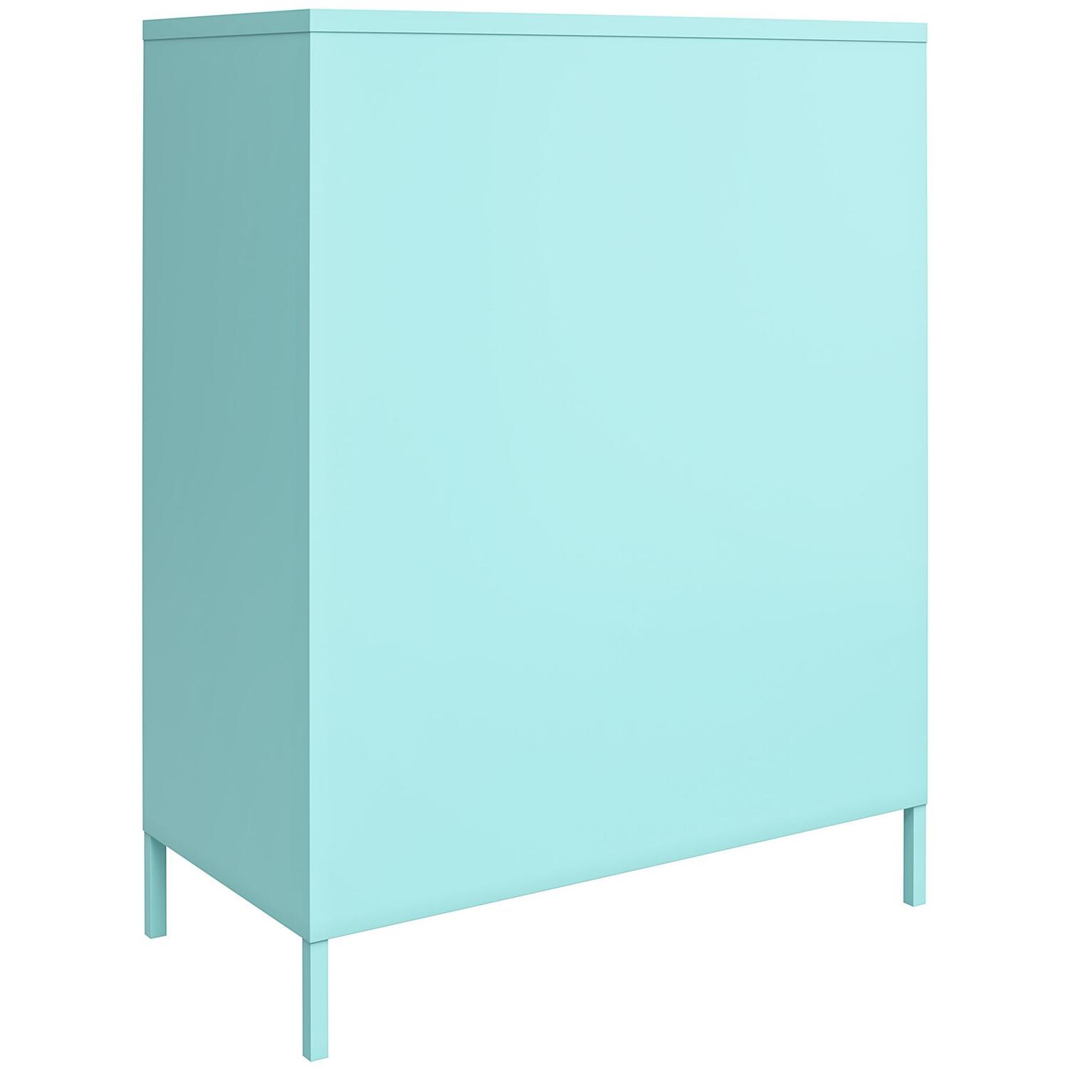 Cache metal locker with 2 doors