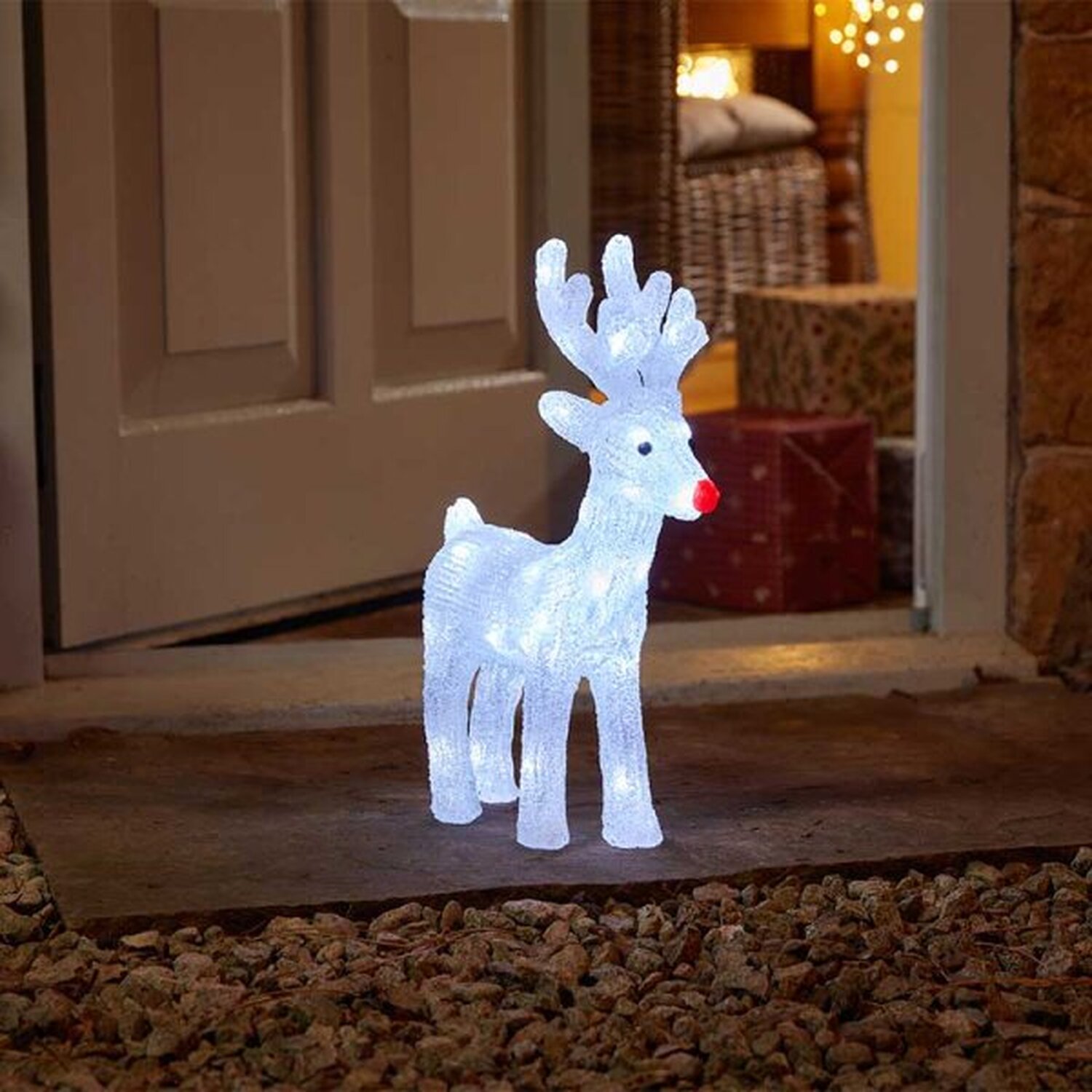 Christmas Acrylic Stag