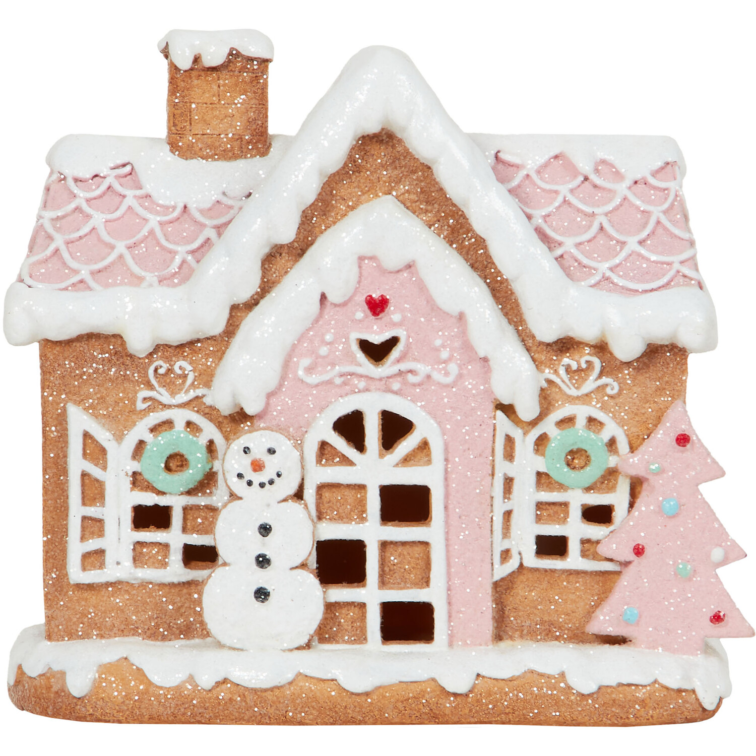 LED Christmas Cookie Gingerbread House