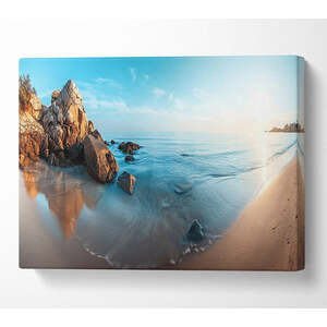Calm Sea Canvas Print