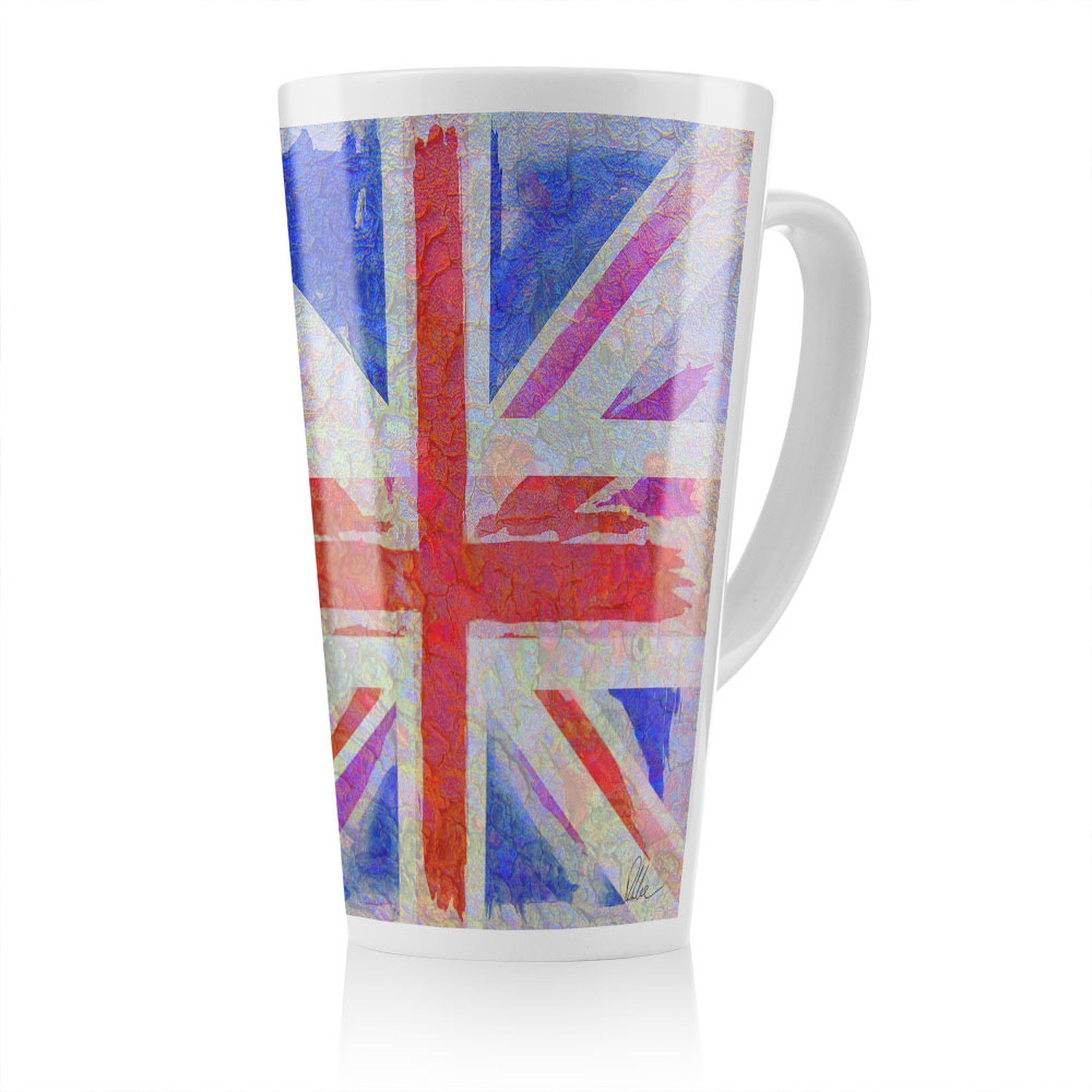 Union Jack Latte Mug