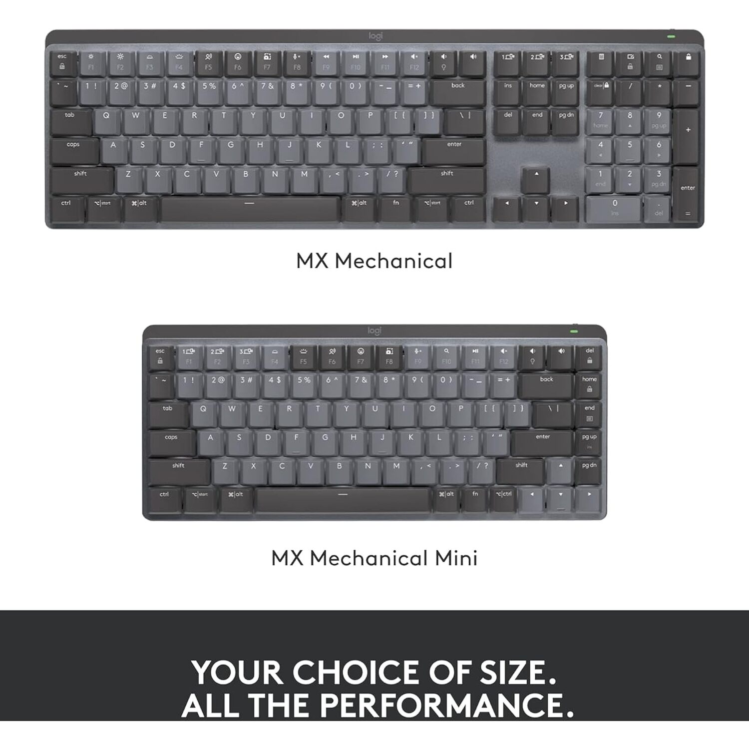 Logitech MX Mechanical Mini Wireless Illuminated Keyboard