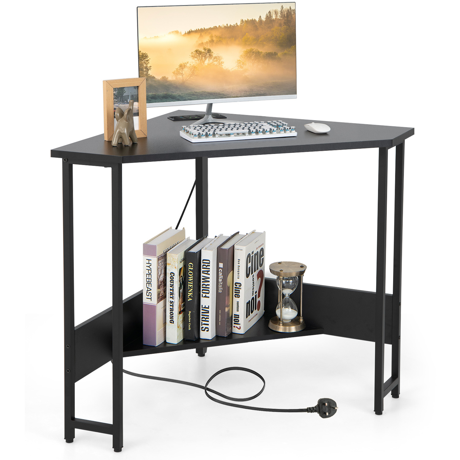 Triangle Computer Desk