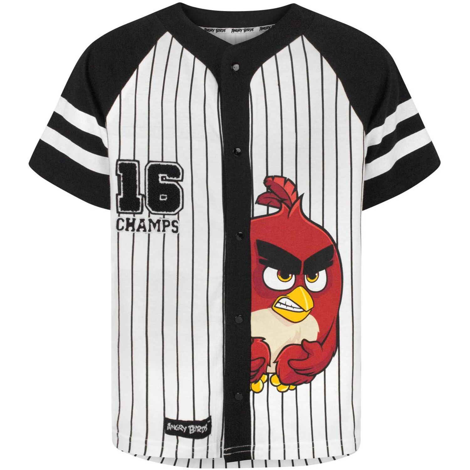 Angry Birds Red Boys Baseball Jersey