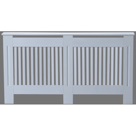 HOMCOM Slatted Radiator Cover